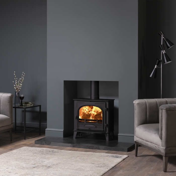Stovax Stockton 5 Wide Single Door Multifuel