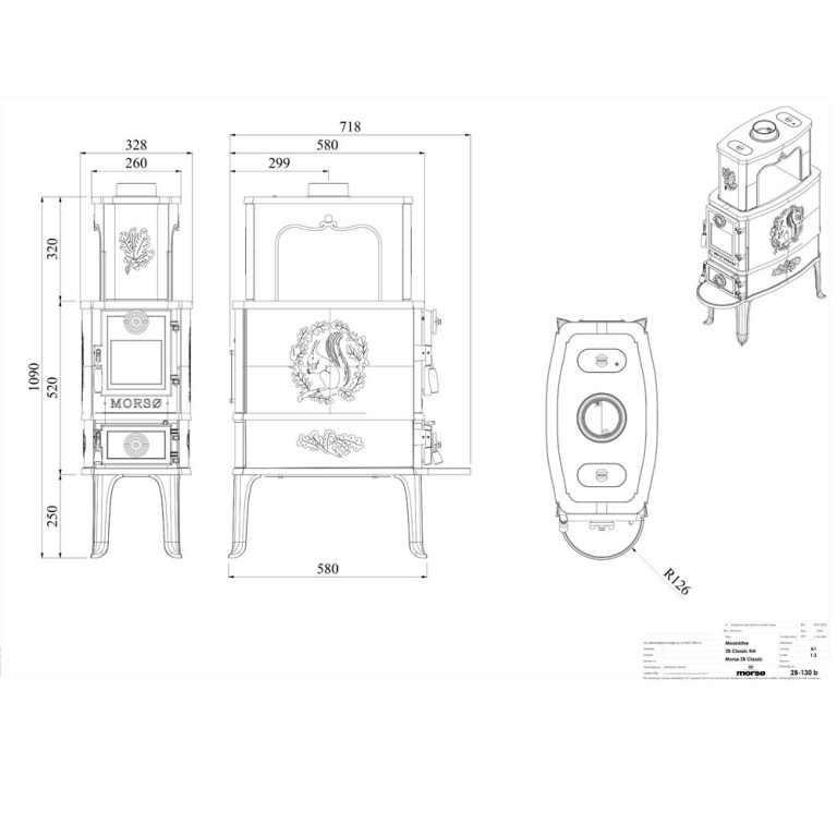 Morso 2B Classic Woodburning Stove - Stoves Man Ltd