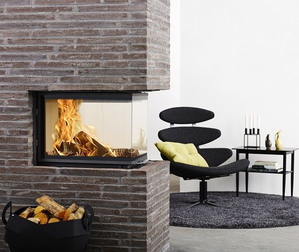 Morso S160-32 Three Sided Insert Woodburning Stove - Stoves Man Ltd